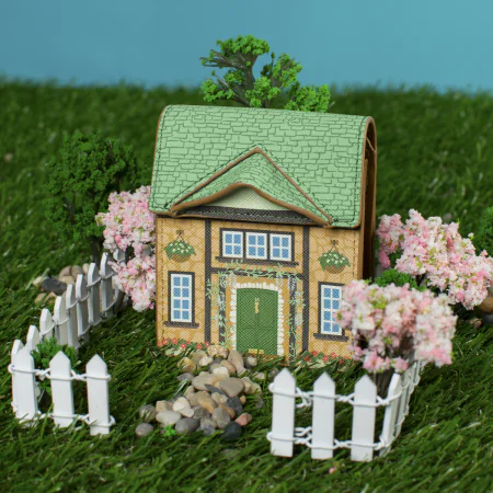 Vendula Village House Coin Purse No.10